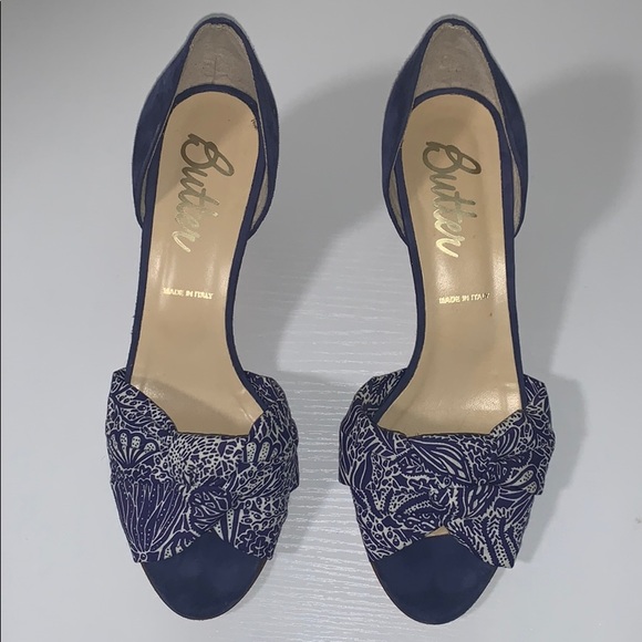 Butter | Shoes | Butter Made In Italy Kitten Heel Shoe | Poshmark